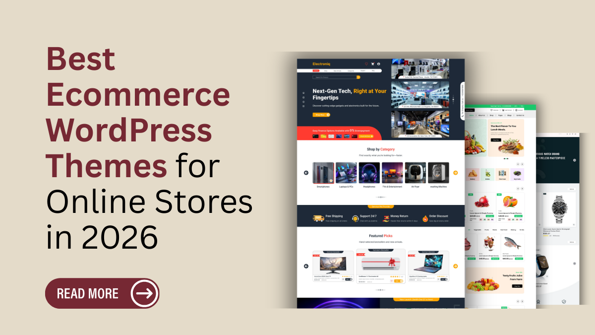 Best Ecommerce WordPress Themes for Online Stores in 2026